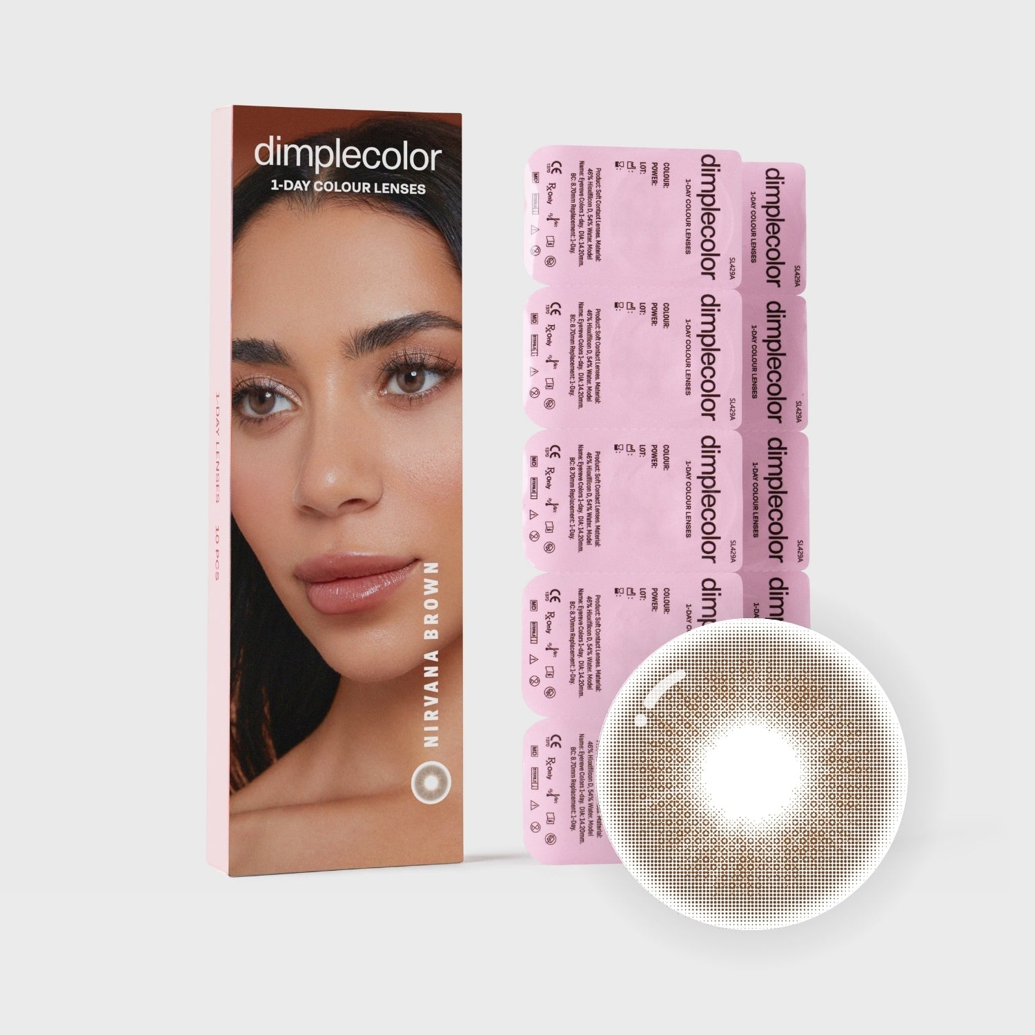 Nirvana Brown (1-Day) – Dimple Color