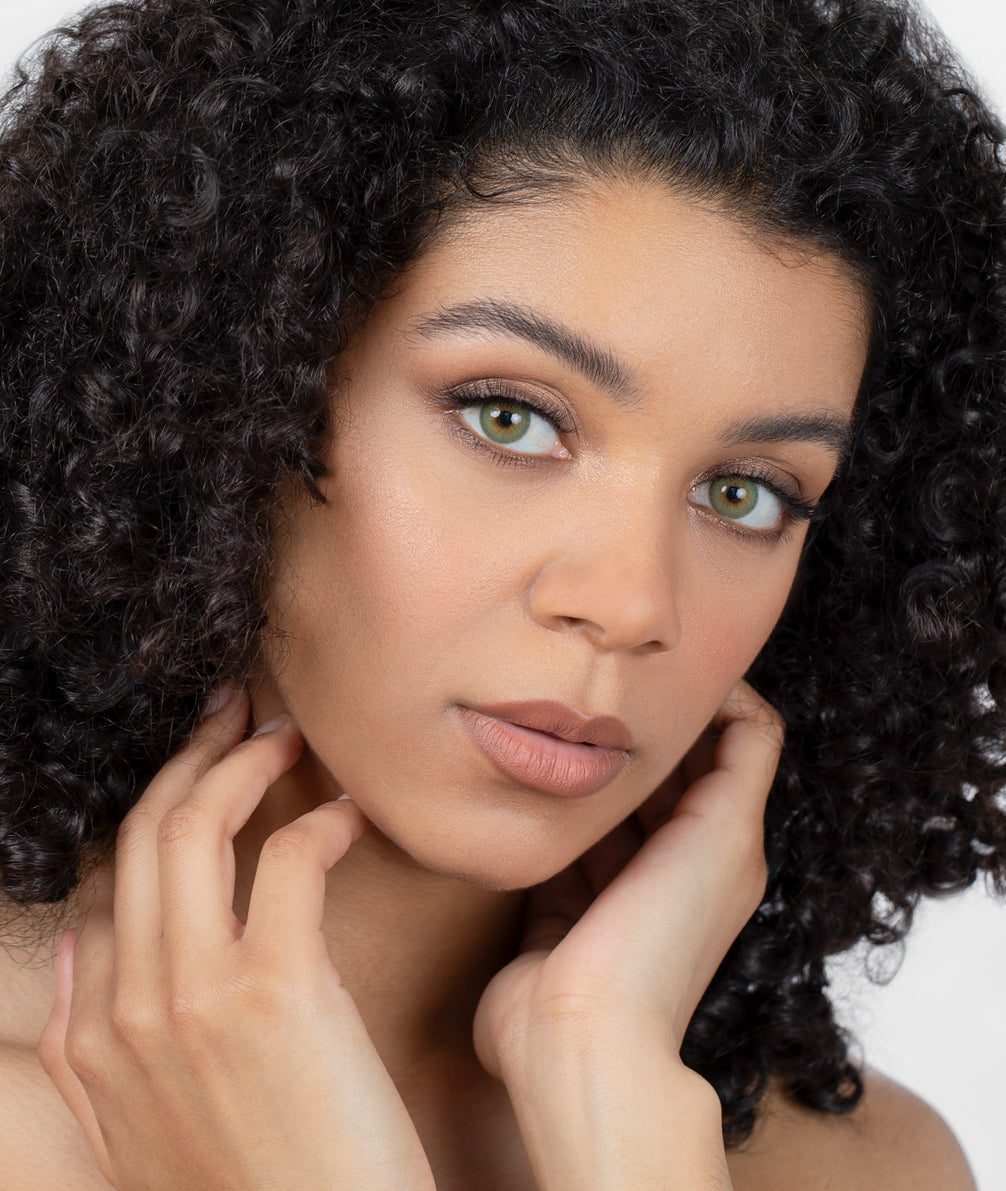 Green Color Contacts | Aloe Green - Dimple – Dimple Color