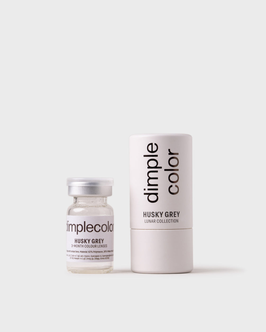 Natural Grey Color Contacts | Husky Grey - Dimple – Dimple Color