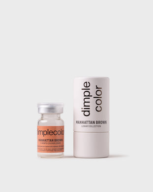 Natural Brown Color Contacts | Manhattan Brown - Dimple – Dimple Color
