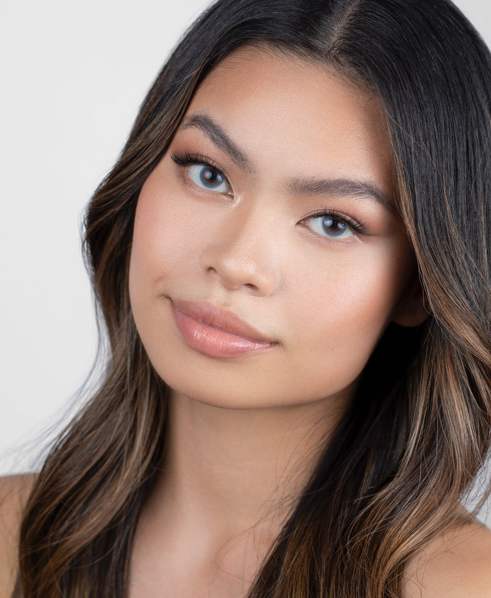 Natural Blue Color Contacts | Maya Blue - Dimple – Dimple Color