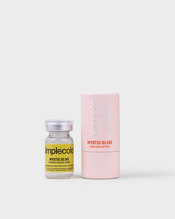 Green Color Contacts | Mystic Olive Color Lenses - Dimple – Dimple Color