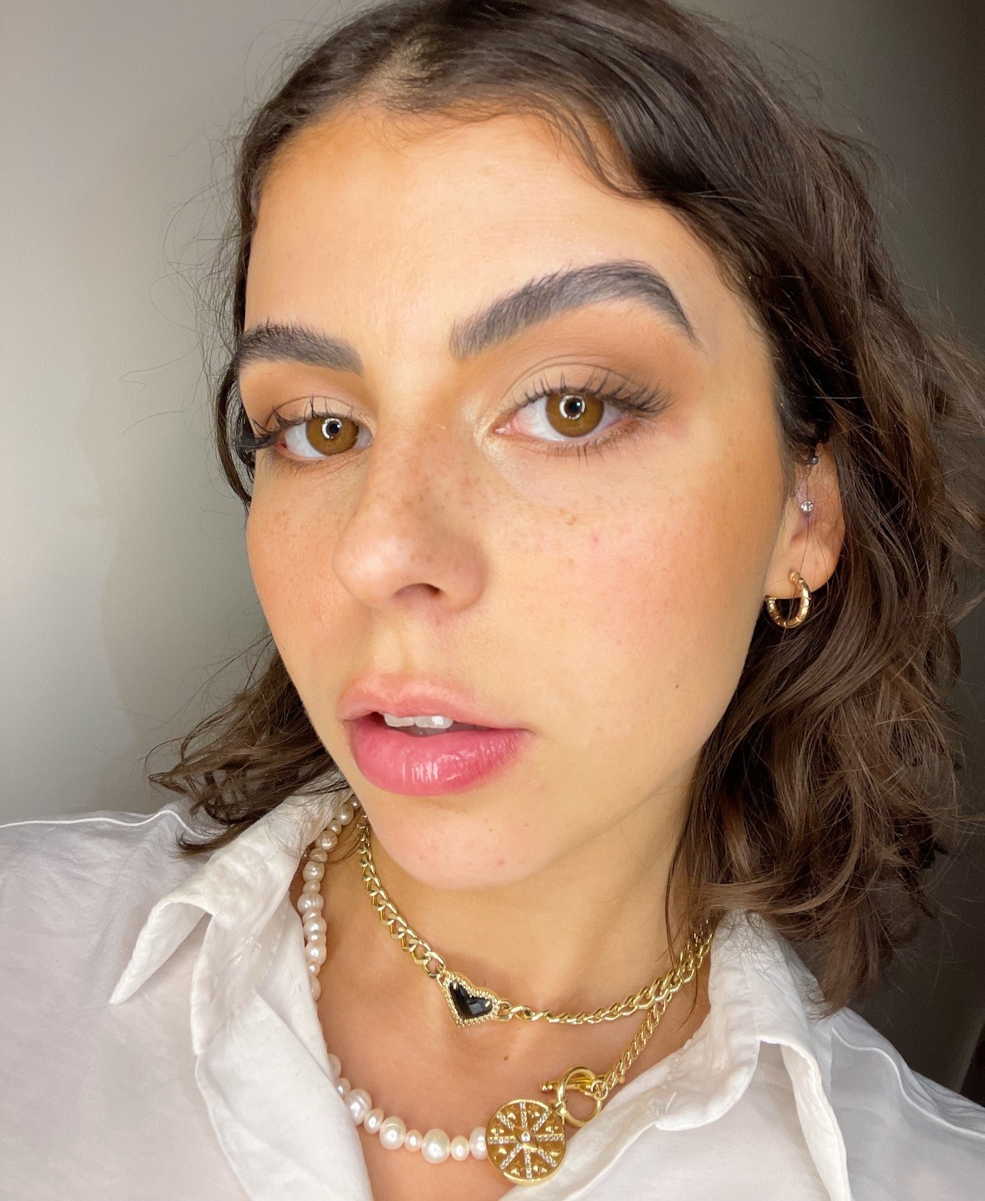 Brown Color Contacts | Sunset Brown - Dimple – Dimple Color